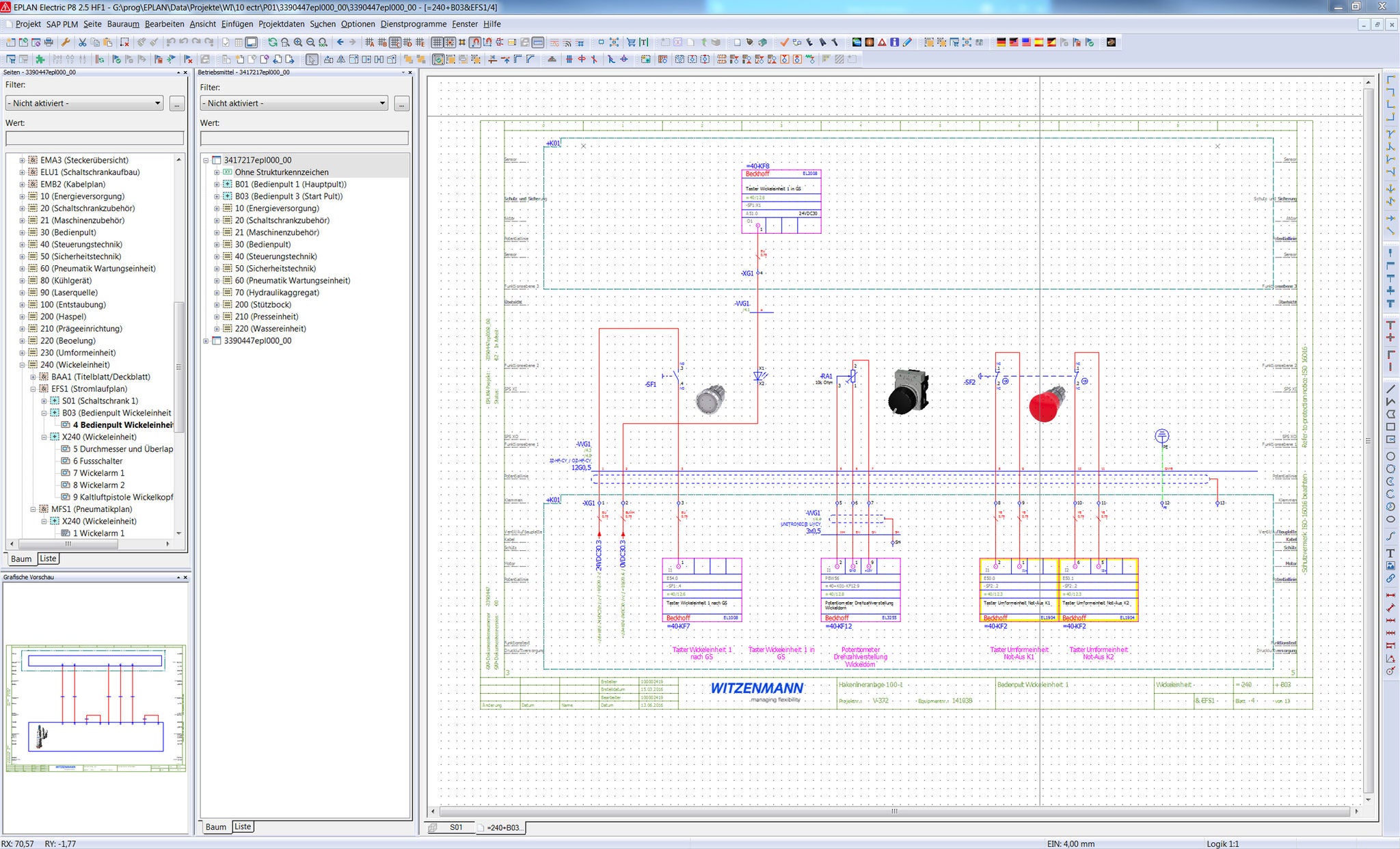Witzenmann Group: mechatronic bill of materials in special machine ...
